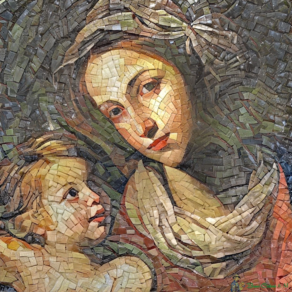 Итальянский художник создаёт шедевральные мозаики, соединяя классику с ...